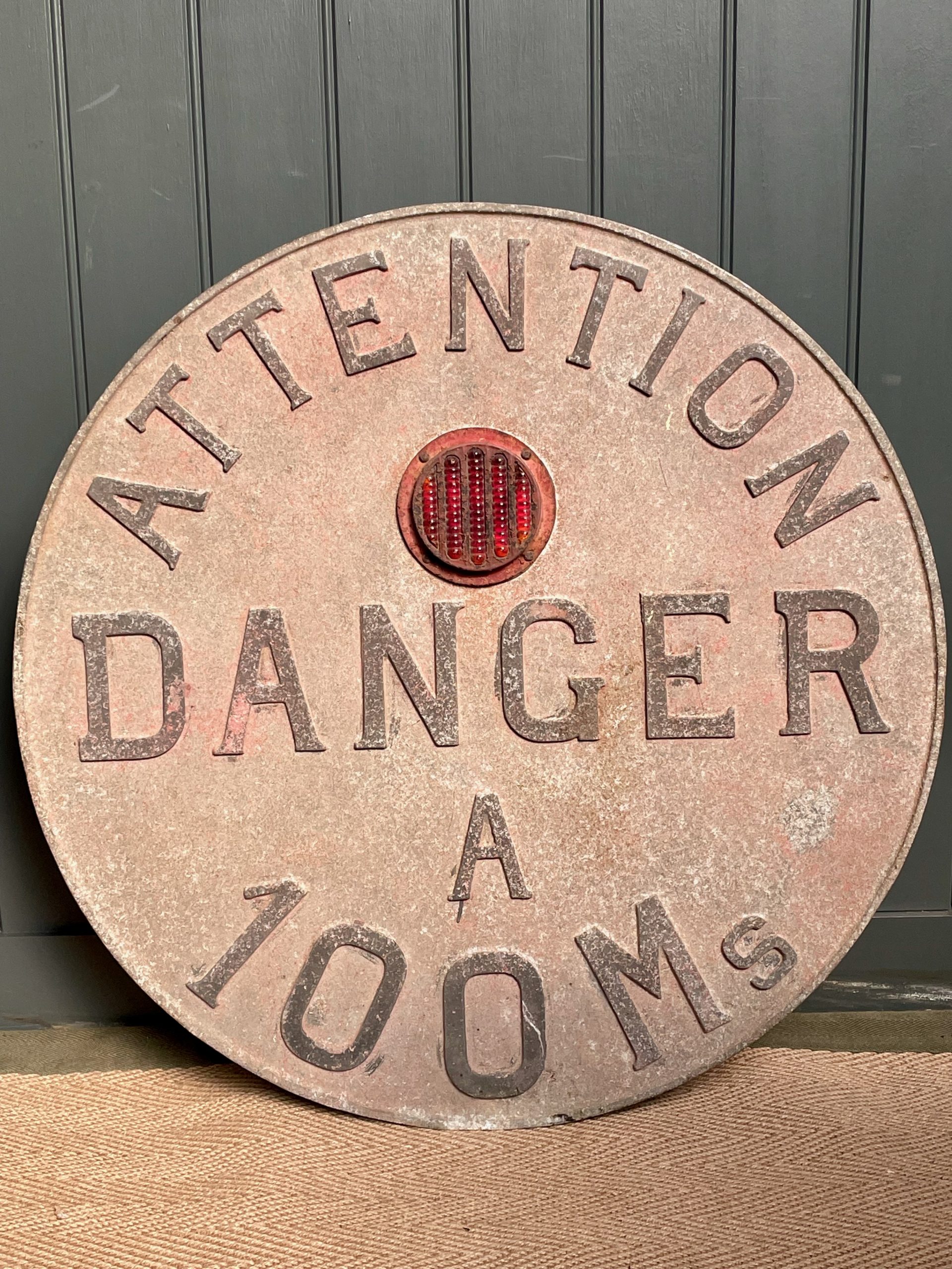 French Warning Sign - B Southgate